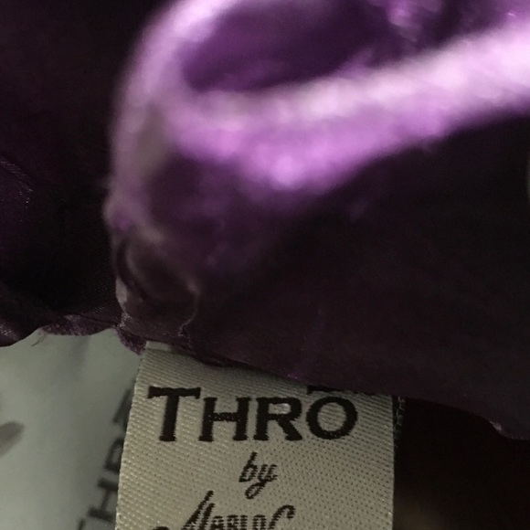 Marlo Lorenz | Accents | Thro By Marlo Lorenz Jessica All Over Ruffle ...